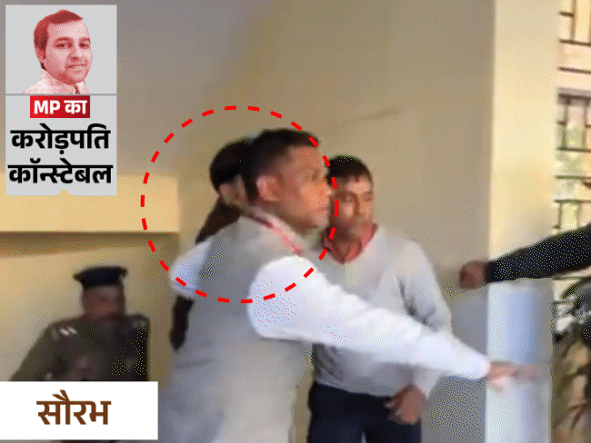 Bhopal RTO Constable Saurabh Sharma Case Update | Chetan Gaur Sharad ...