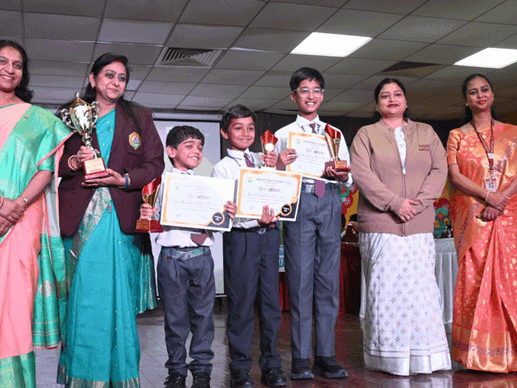 Sagar Public School Saket Nagar and Rohit Nagar teams are winners ...