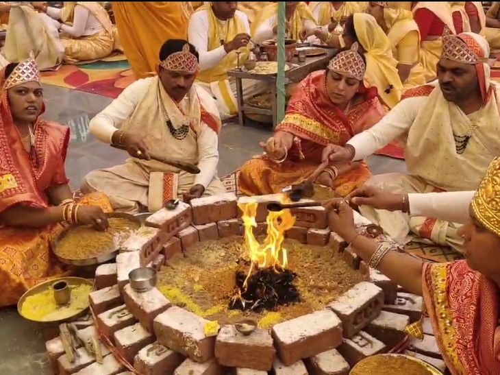 Conclusion of Vishwa Shanti Mahayagna in Susner of Agar Malwa | आगर ...