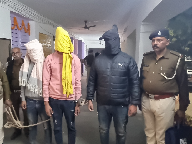 Surrender of three accused involved in Sumit murder case, Kriahnagadh ...