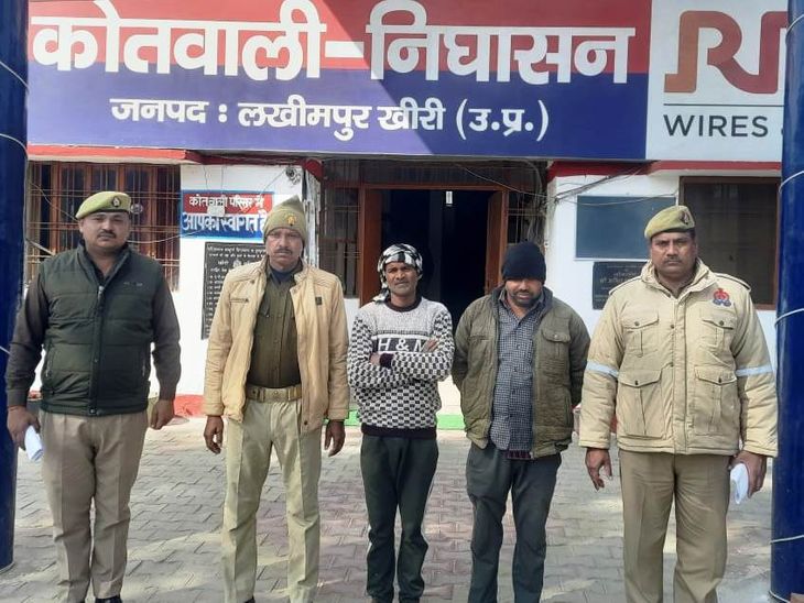 Big action by Nighasan police | निघासन पुलिस की बड़ी कार्रवाई: दो ...