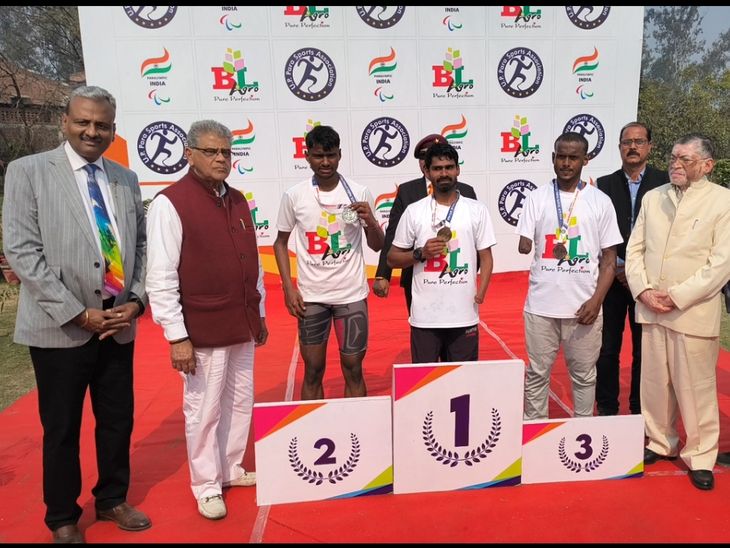 250 Divyang players came from 45 districts of UP 9th Para Athletics ...