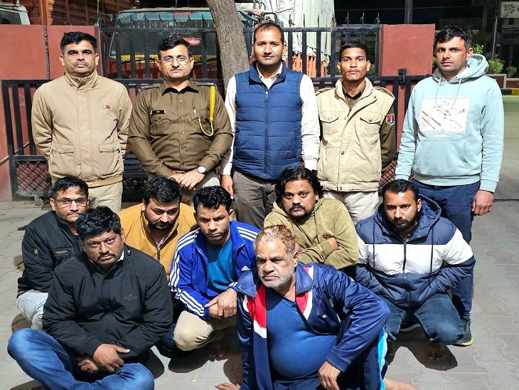 Madhya Pradesh gang caught on India -England series in Udaipur, accused ...
