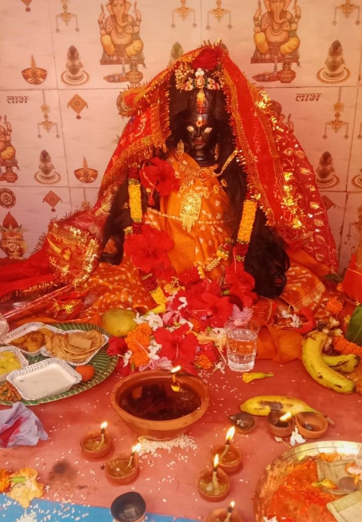 Maa Durga idol installation day in Van Devi temple on 8th | वन देवी ...