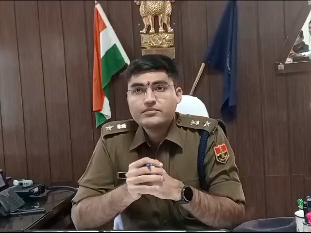 SP Sagar Rana took charge as Dausa SP | सागर राणा ने संभाला दौसा एसपी ...