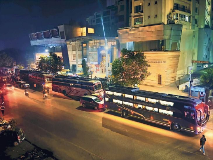 200 sleeper buses go to 22 cities from Jaipur every day, they charge AC ...