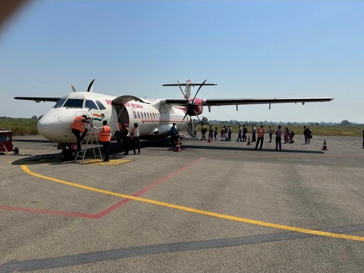 Chhattisgarh Bilaspur Chakarbhatha Airport | छत्तीसगढ़ में दूसरा नाइट ...