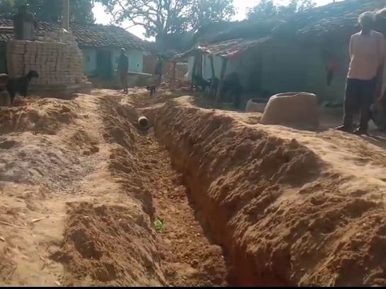 Use of inferior material in interlocking and drain construction ...