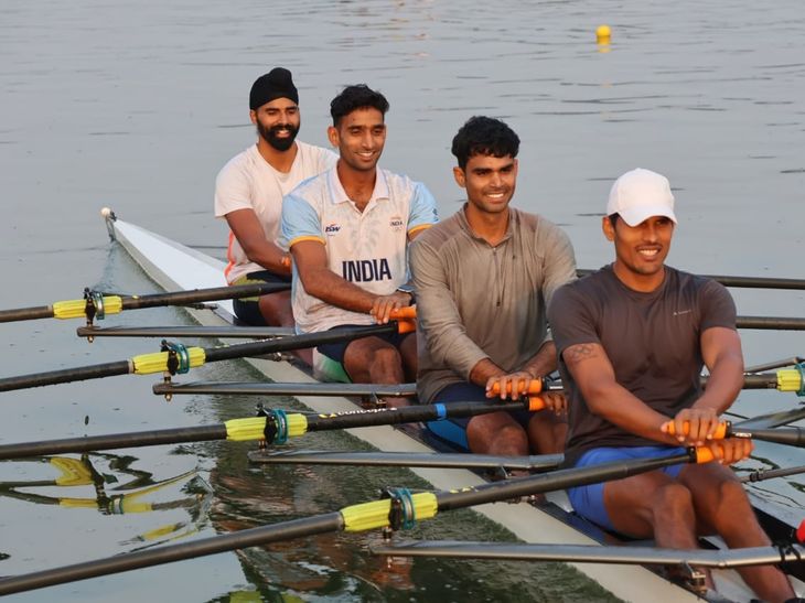 Army's rowing champion showed his prowess again | आर्मी के रोइंग ...