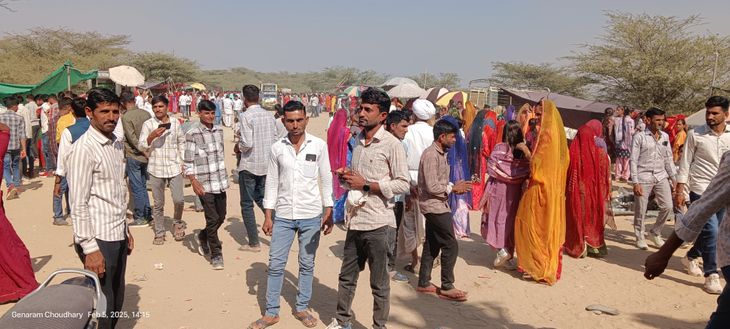 Devotees gathered in Bhatala Baan Mata fair and made wishes | भाटाला ...