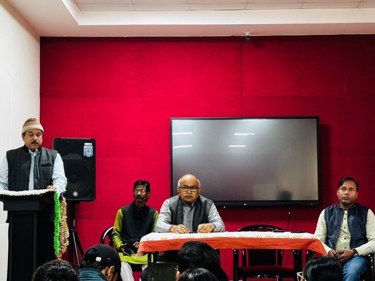 Special lecture on the origin of music at Bhatkhande Music University ...