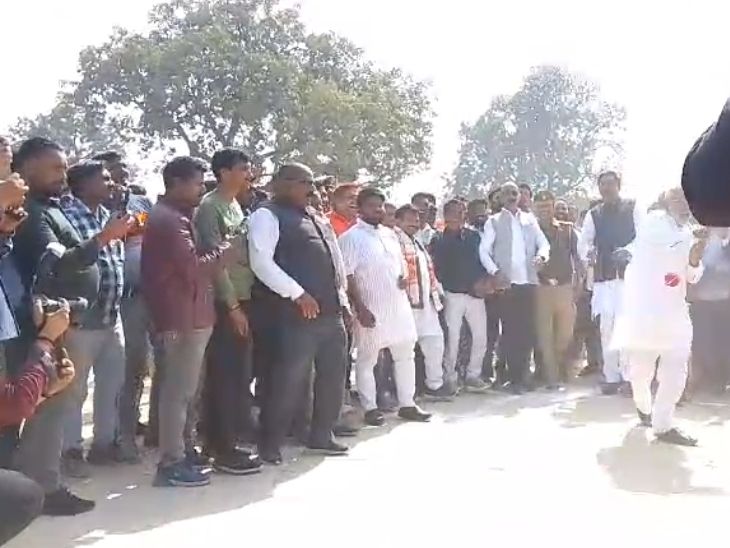 Water Power Minister Swatantra Dev Singh reached Rae Bareli | जल शक्ति मंत्री स्वतंत्र देव सिंह ...