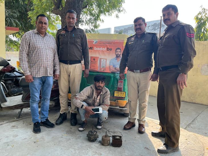 Faridabad theft Three cases exposed Thief arrest update