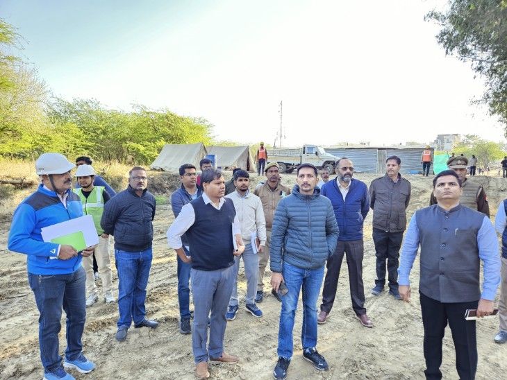 Lucknow DM arrived surprise inspection Telibagh Inspection of Utrathia ...