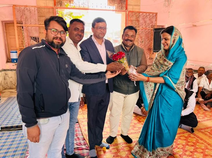 Jatiya Regar Samaj celebrated Ravidas Jayanti at Hanuman Temple located ...