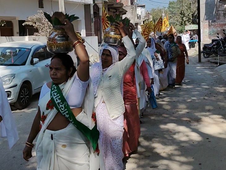 Awareness rally of Brahma Kumari organization in Unchahar | ऊंचाहार में ...