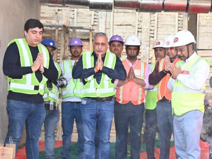 Work on the subway has begun to connect the two corridors