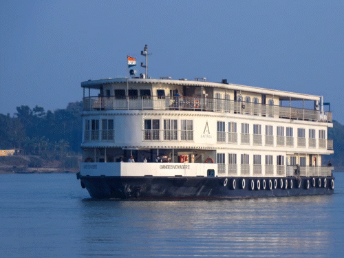 UP Water Transport; Ganga Yamuna River Cruise Tourism | Cargo Shipping ...