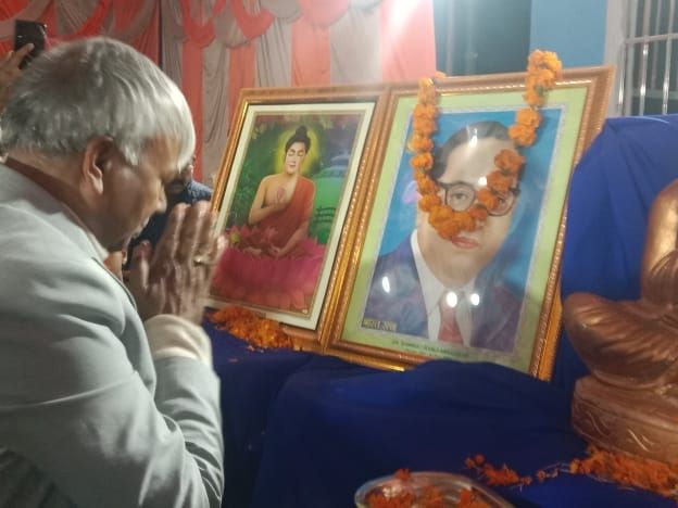 Organizing Buddha Katha in Tendua Village