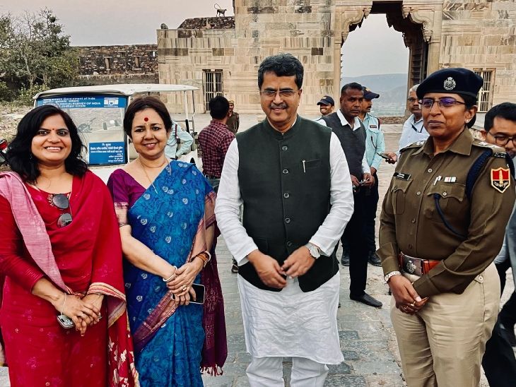 Tripura Chief Minister Dr Manik Saha visited the fort | त्रिपुरा के ...