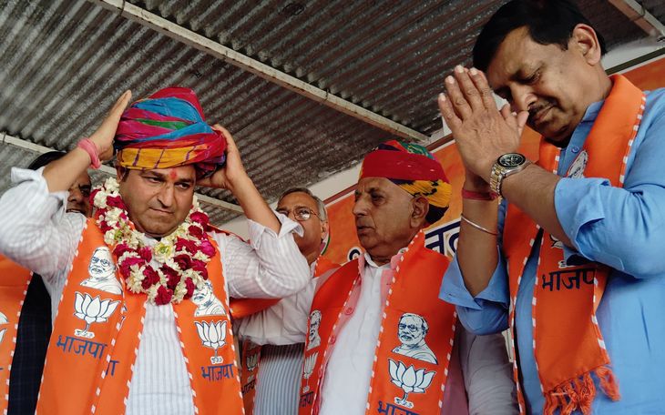Chandraveer became the BJP district president, proximity to the Sangh ...