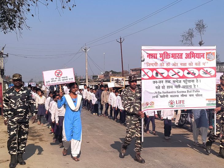 SSB's initiative in Drug Free India Campaign