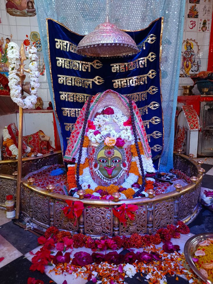 Thaneshwar Mahadev was decorated attractively | थानेश्वर महादेव का ...