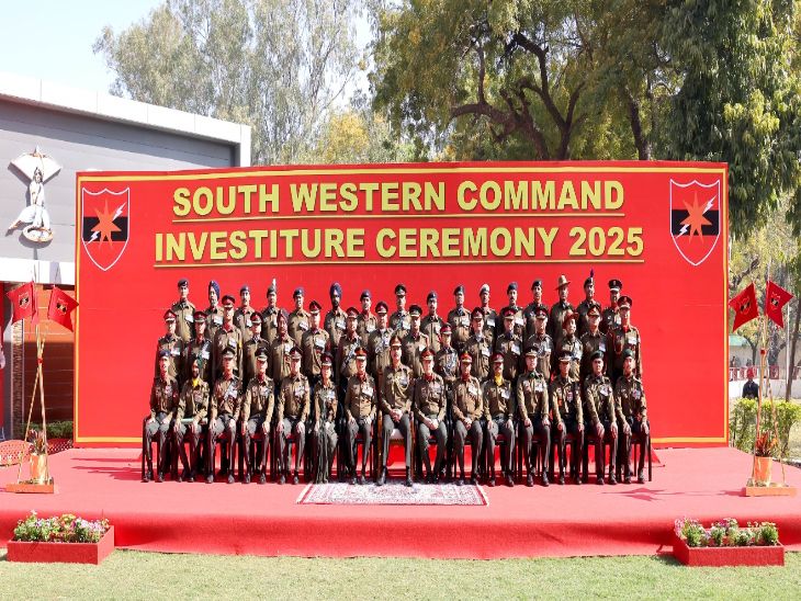 Rajasthan Kota Indian Army South Western Command Investiture Ceremony ...
