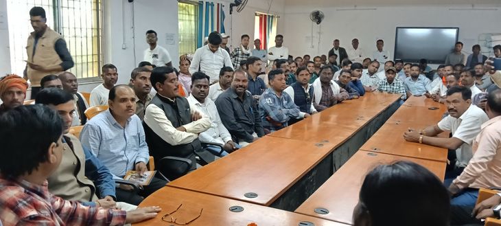 The MLA met the officials and got information about the development ...