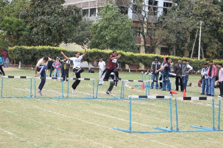 Puneet Grewal came first in the 1500 m race for girls and Pawan came ...