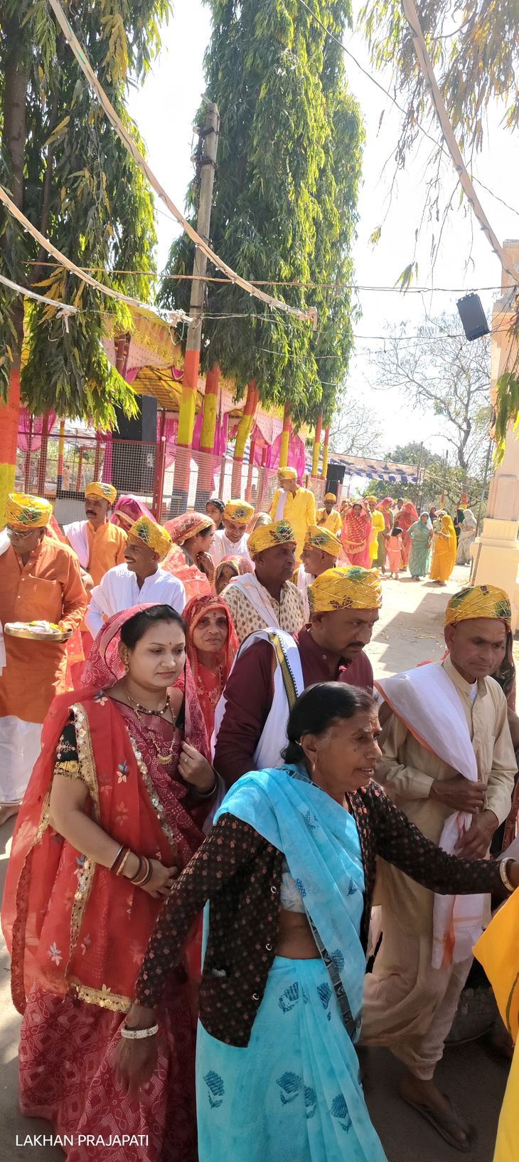 7 day long Maha Yagya and Bhagwat Katha started with Kalash Yatra | कलश ...