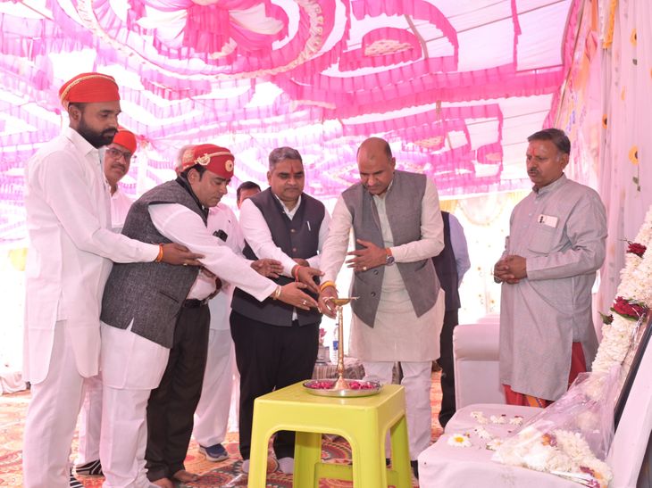 Development of Parshuram Dham started in Badi Sadri | बड़ी सादड़ी में ...