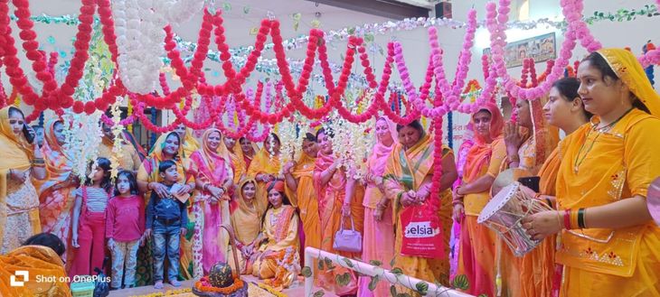 Haldi ceremony, Mehndi program today on the third day of Shiva-Parvati ...