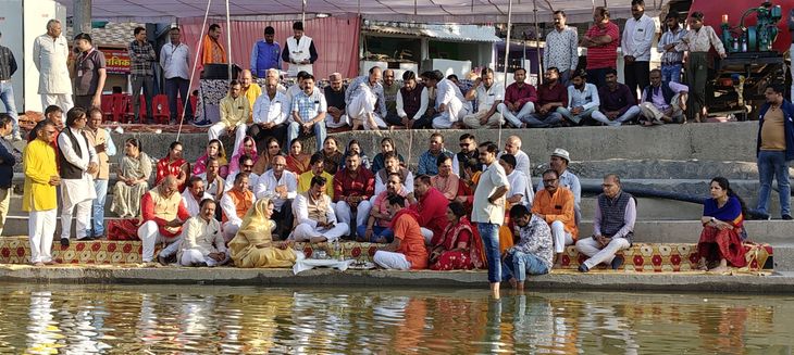 The water of Maha Kumbh was released into Parvati river, it will reach ...