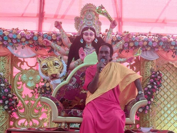 Fourth day of the sixth Ashvamedha Mahayagya on the banks of Saryu ...