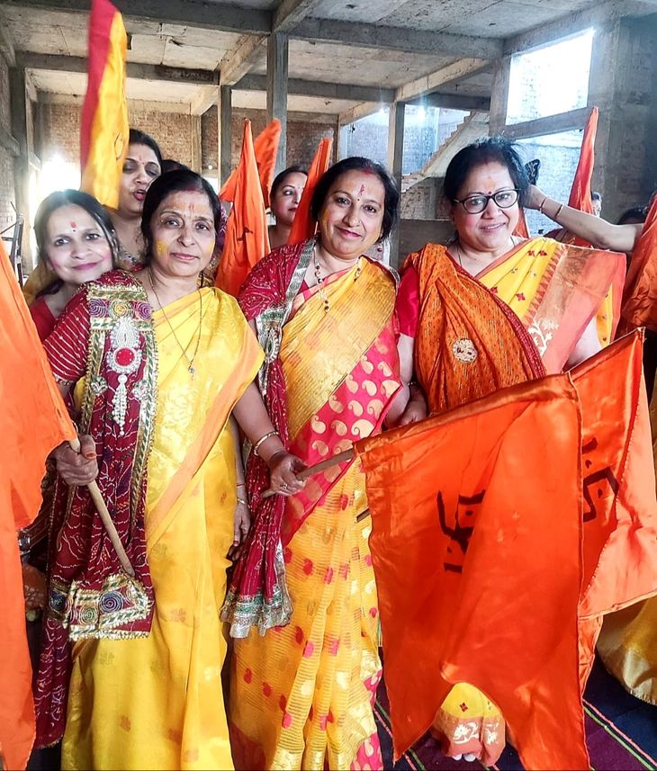 Women recited Baba Shri Shyam Ji's name and sang sweet hymns | महिलाओं ...