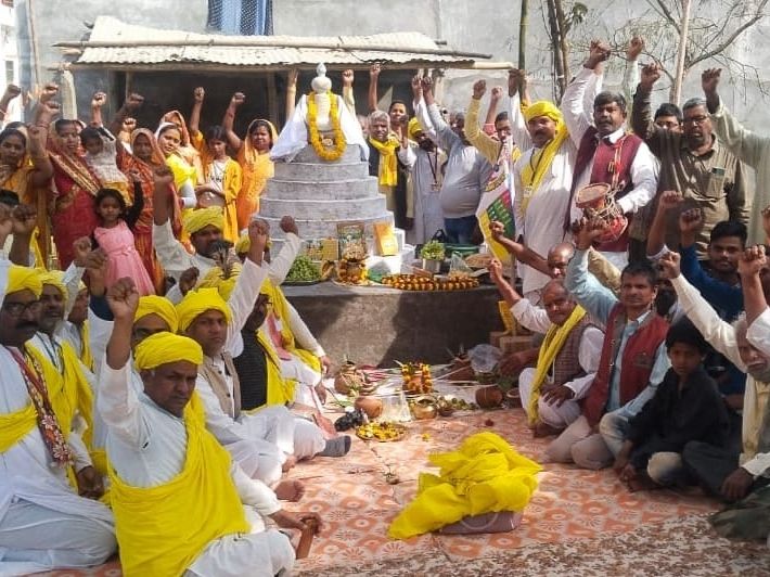 Establishment of the symbol of Koyapunem Gondi religion