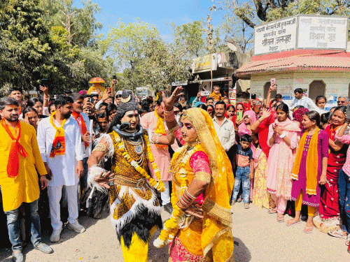 Procession held in Revdar on Mahashivratri | महाशिवरात्रि पर रेवदर में ...