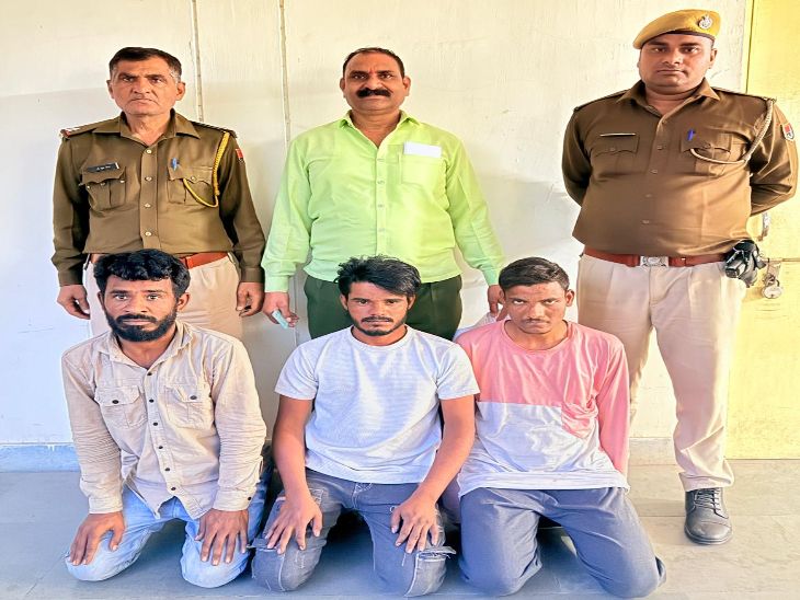 Rajasthan kota 3 accused of theft arrested, Anantpura, Barda Basti ...