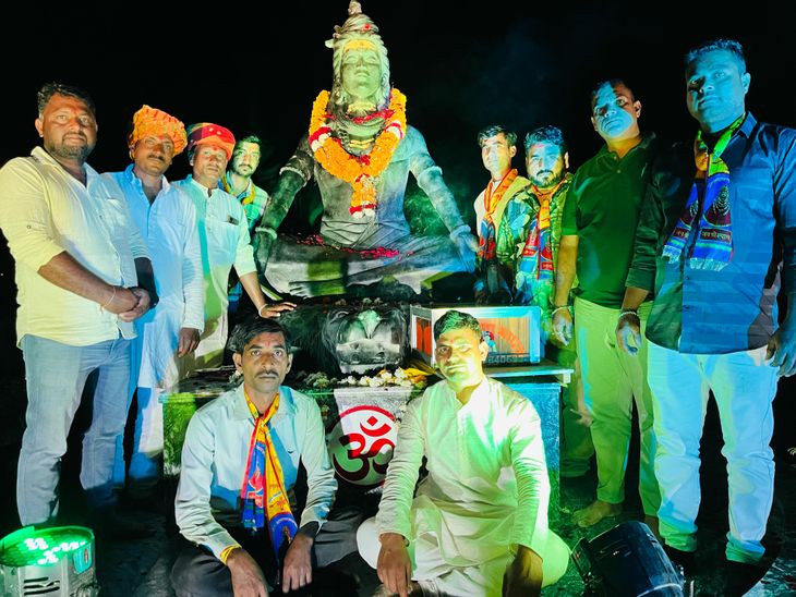 The statue of Mukteshwar Mahadev was installed in the Muktidham complex ...