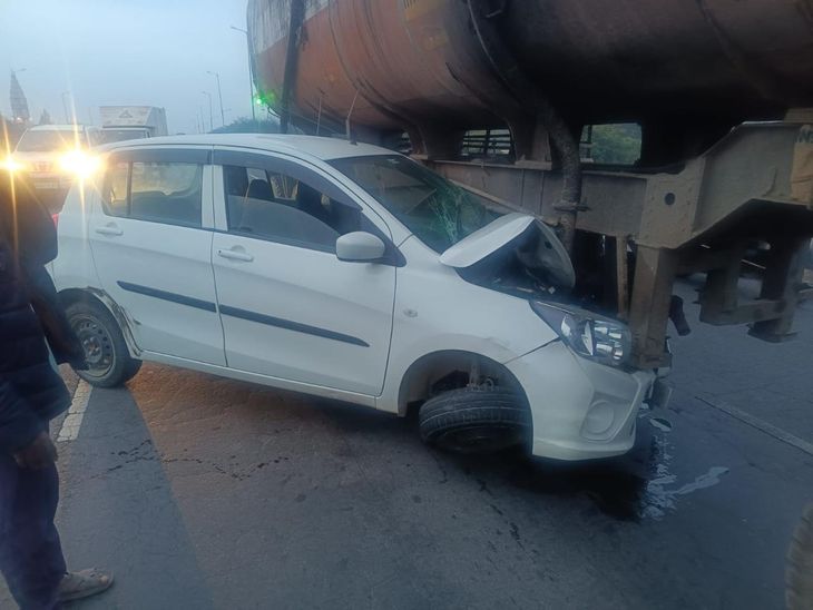 Hisar ASI Ravinder car Accident Village Chikanwas| Car hit pickup ...