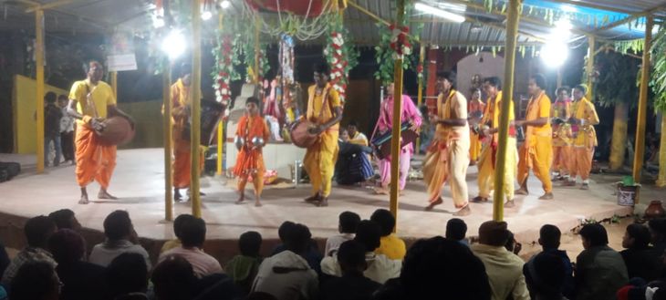 The village became devotional due to Sankirtan in Ditsai, the villagers ...