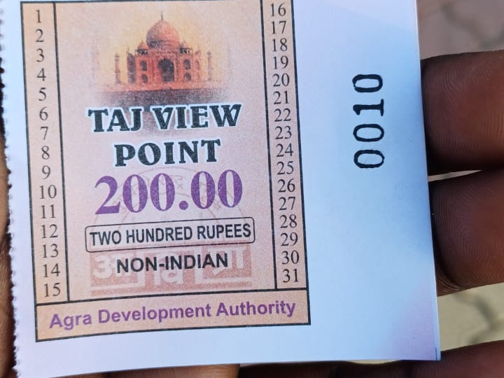 Viewing Taj from Taj View Point becomes costly | ताज व्यू प्वाइंट से ...