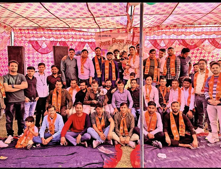 Mewar Mitra Mandal celebrated Holi Milan function in Delhi | मेवाड़ मित्र मंडल ने दिल्ली में ...