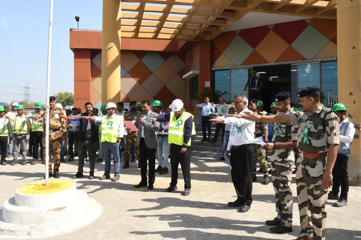 National Safety Day celebrated at NTPC Navinagar