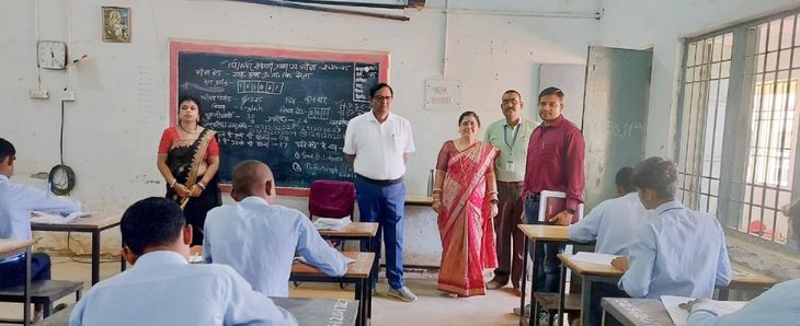 In Sodh, maximum 10 students did not appear for the exam, no case of ...