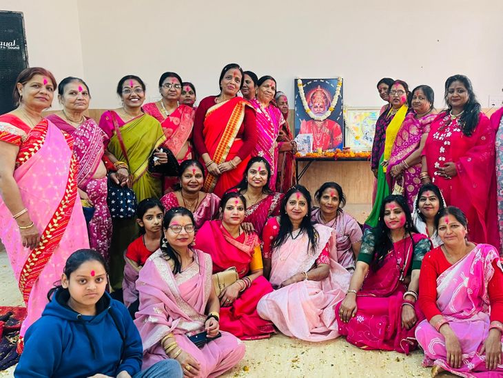 Jaipur News, Holi Milan Samaroh was celebrated with great pomp in Mansarovar | मानसरोवर में ...