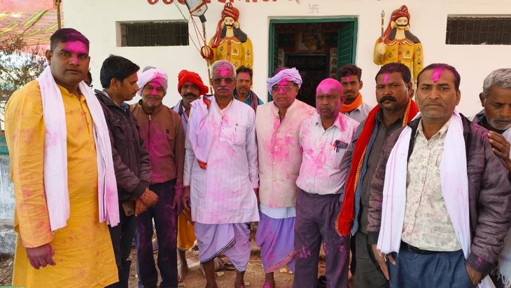 In the meeting held at Shri Krishna temple, Lekh Ram Yadu became the ...