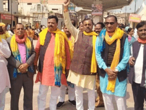 ayodhya Descendants of the Suryavansh Kshatriya community visited Ramlala
