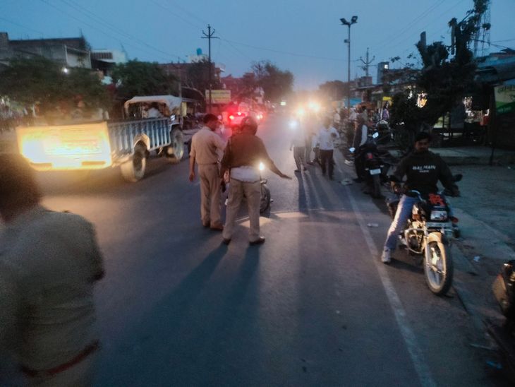 Action taken against those who break traffic rules in Hardoi | हरदोई ...